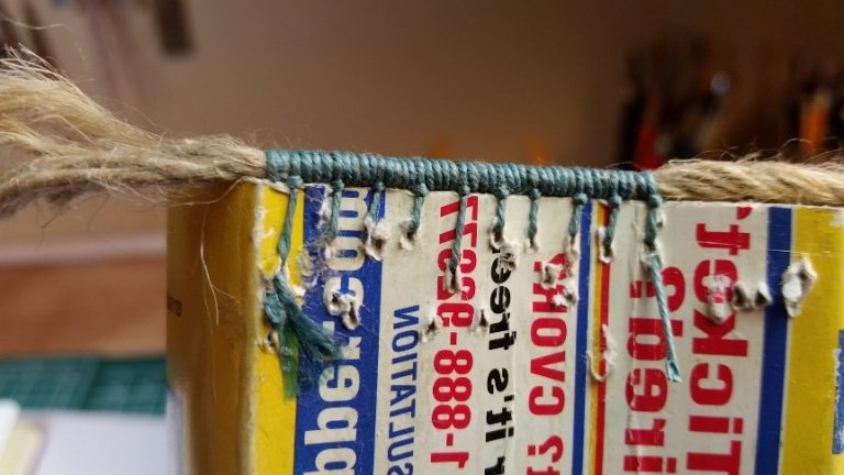 Learning Sewn Endbands | American Bookbinders Museum | San Francisco